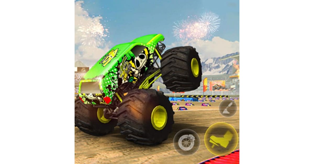 Monster Track - Play Monster Track Game on Yiv.Com