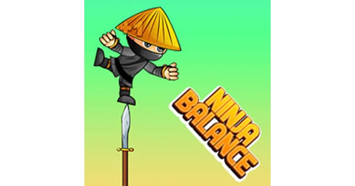 Ninja Balance - Play Ninja Balance Game on Yiv.Com