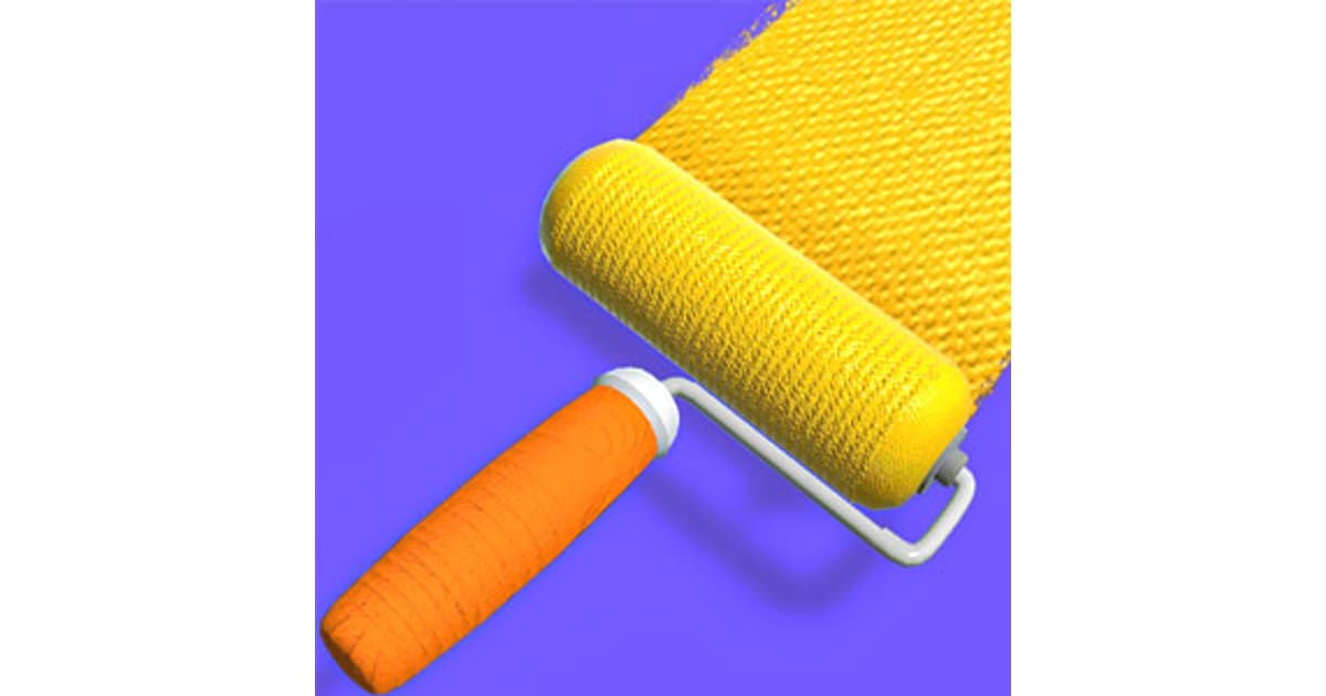 Paint Roll 3D - Play Paint Roll 3D Game on Yiv.Com