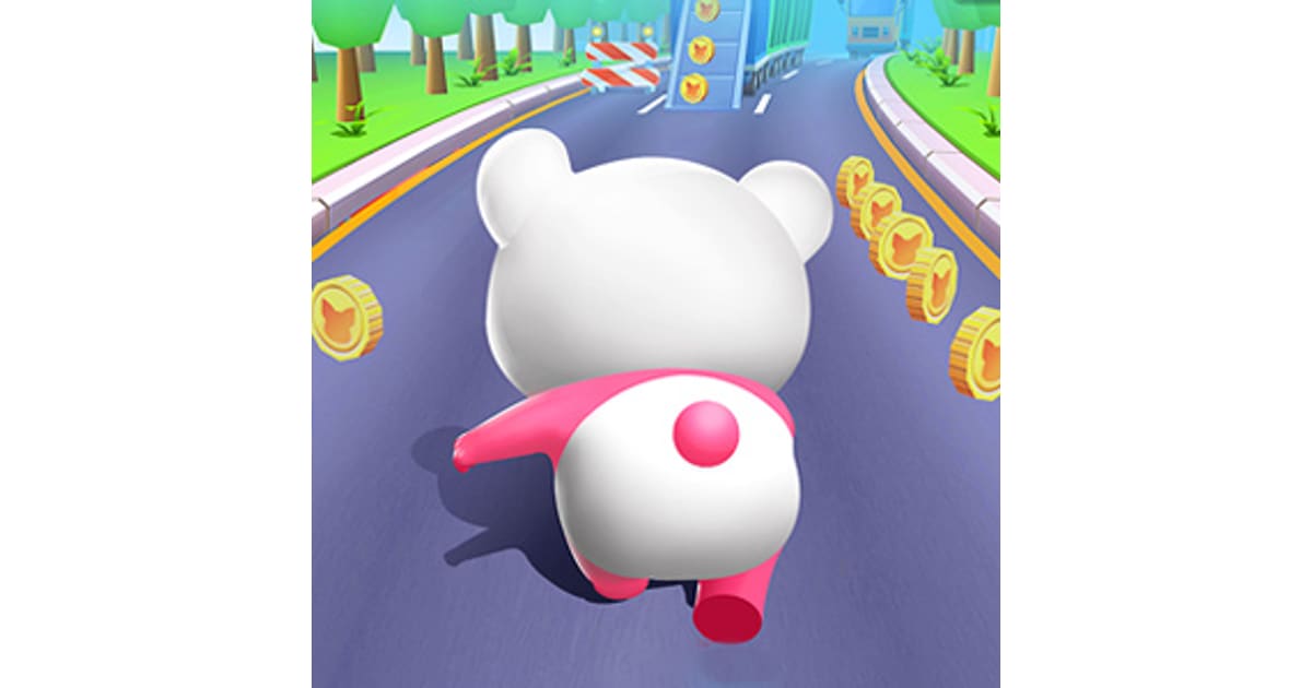 Pink Running Pig - Play Now For Free