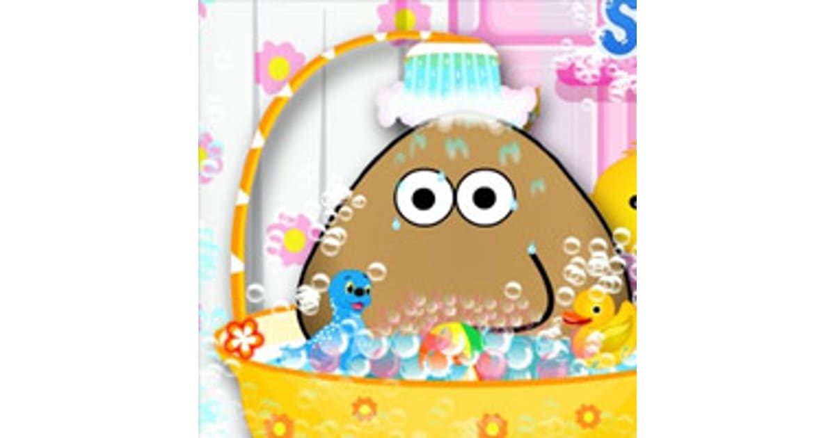 Pou Baby Bathing - Play Now For Free
