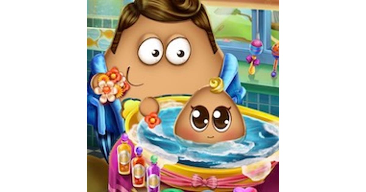 Pou Baby Wash - Play Pou Baby Wash Game on Yiv.Com