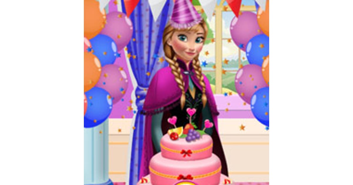 Princess Anna Birthday Party - Play Now For Free