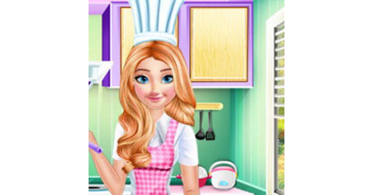 Princess Anna Cooking Cake - Play Now For Free