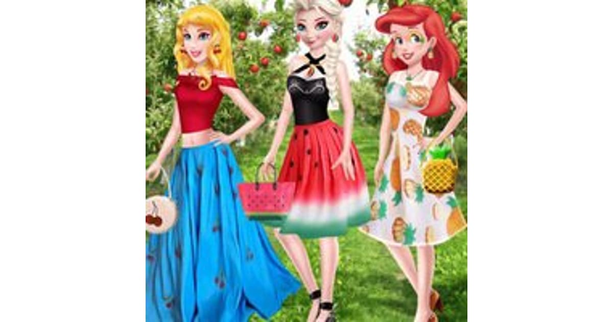 Princess Summer Fruits Style - Play Now For Free