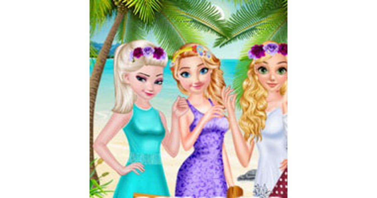 Princesses Graduation Beach Party - Play Now For Free