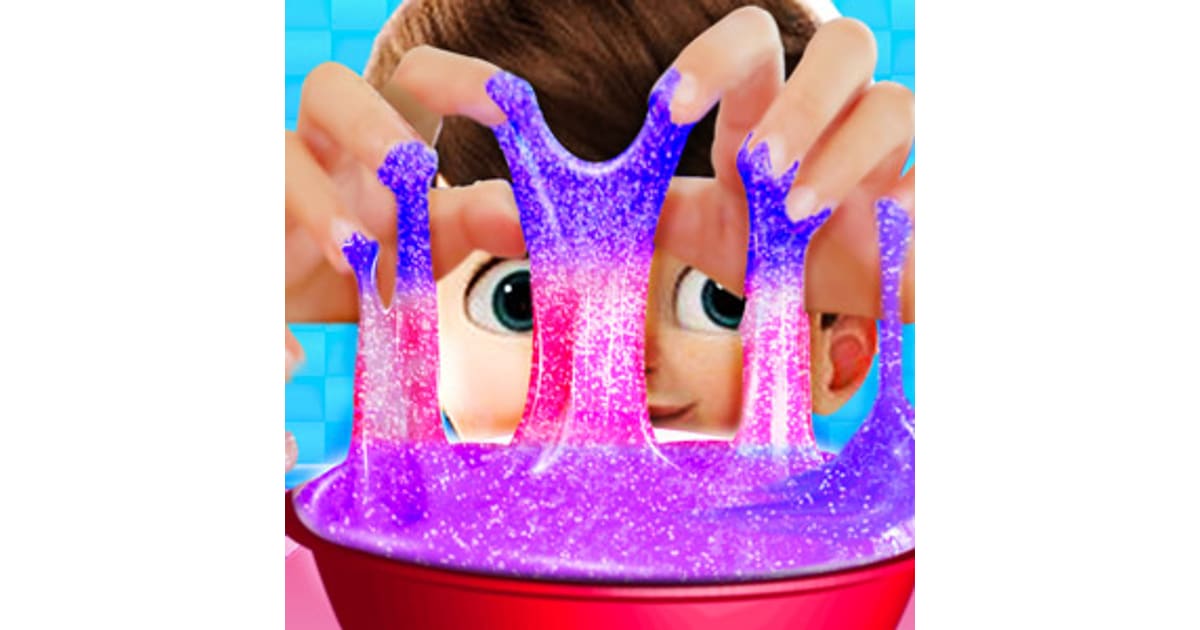 Rainbow Glitter Slime - Free DIY Game Online