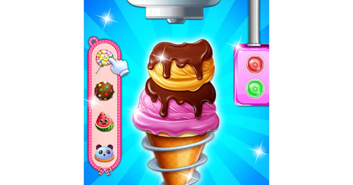 Rainbow Ice Cream Maker - Cooking Games for Girls