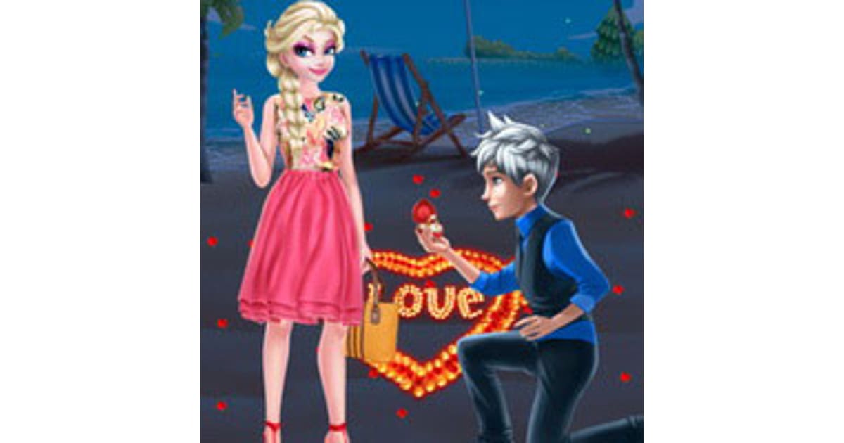 Romantic Wedding Proposal To Elsa - Play Now For Free