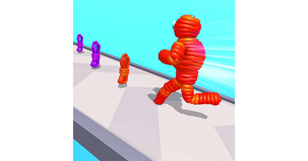 Rope-man Run - Play Rope-man Run Game on Yiv.Com
