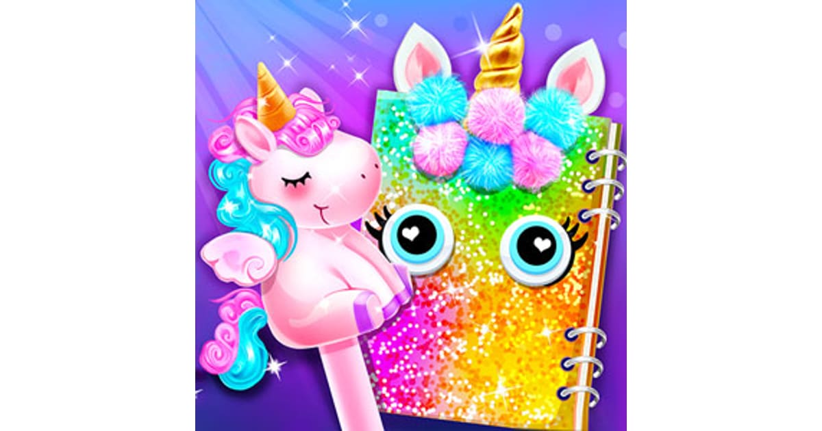 School Unicorn Supplies - DIY Games Online