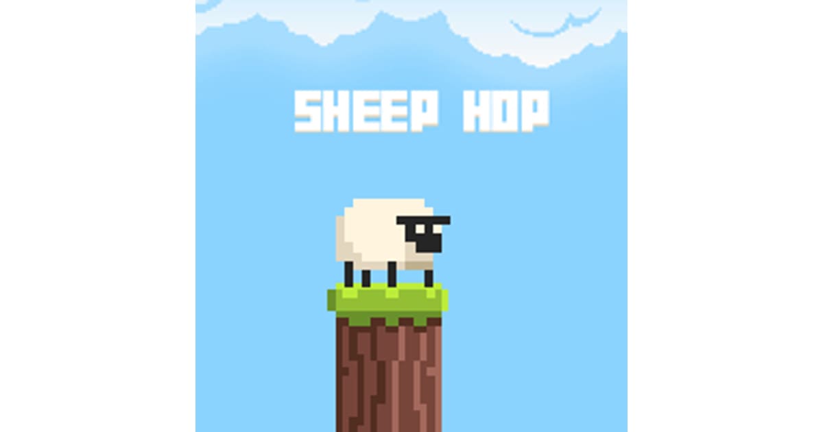 Sheep Hop - Play Sheep Hop Game on Yiv.Com