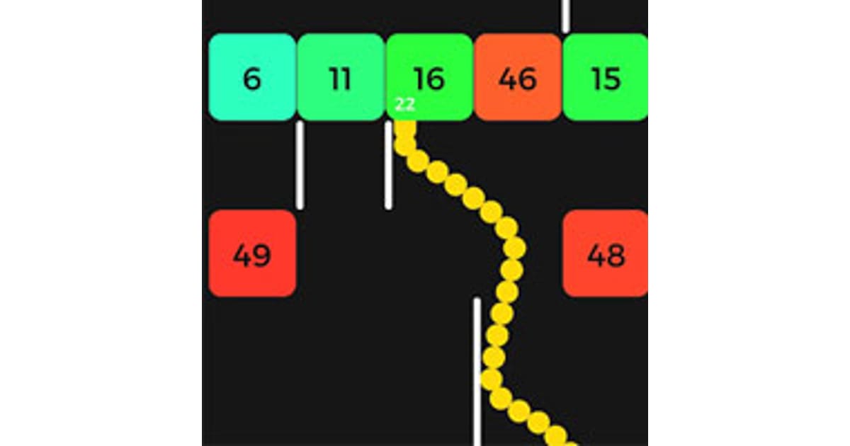 Snake And Blocks - Play Now For Free