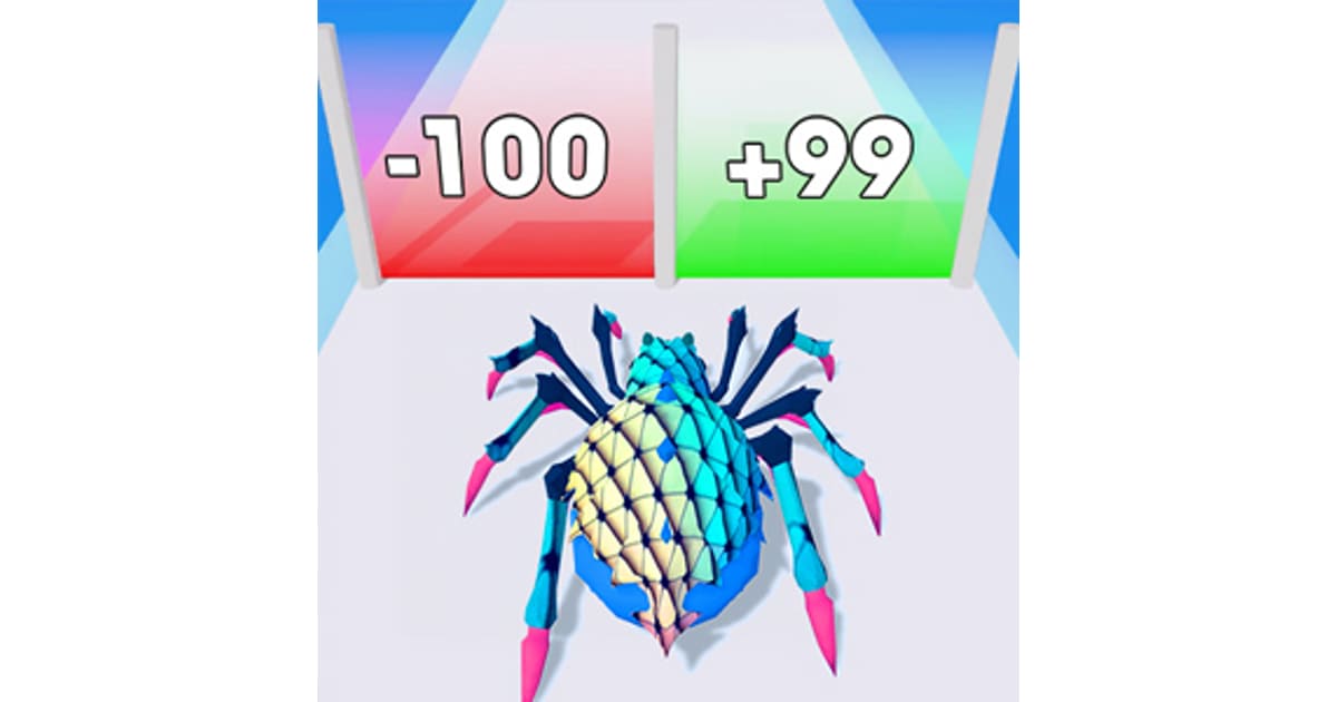 Spider Evolution Runner - Arcade Running Game