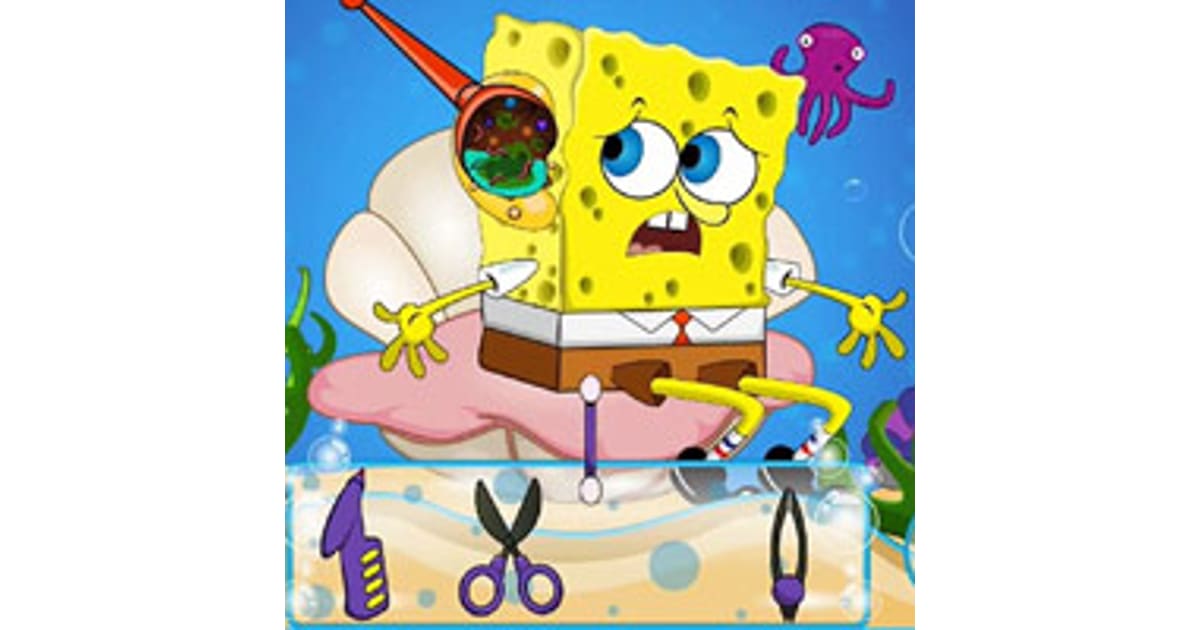 Spongebob Ear Surgery - Play Now For Free
