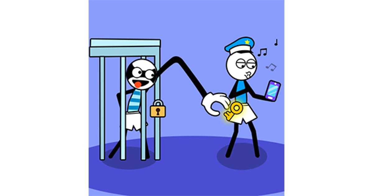 Stickman Troll: Thief Puzzle Clever Casual Game