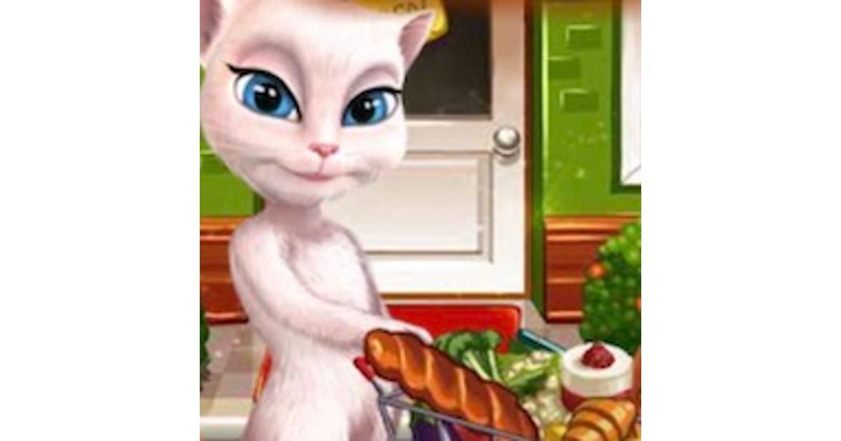 Talking Angela Great Shopping - Play Now For Free