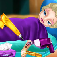 Baby Elsa Arm Surgery - Play Now For Free