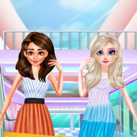 Disney Princesses Shopping For Summer - Play Now For Free