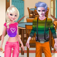 Elsa And Jack Library Love - Play Now For Free