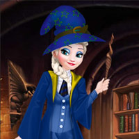 Elsa First Day In Hogwarts School - Play Now For Free