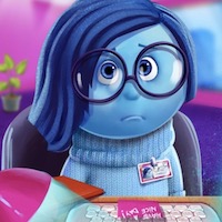 Inside Out Sadness Office Job - Play Now For Free