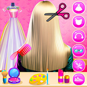 Princess Girl Hair Spa Salon - Princess Makeover