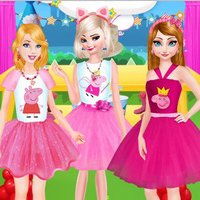 Princess Peppa Pig Theme Party - Play Now For Free