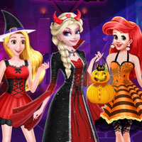 Princesses Halloween Surprise Gift - Play Now For Free